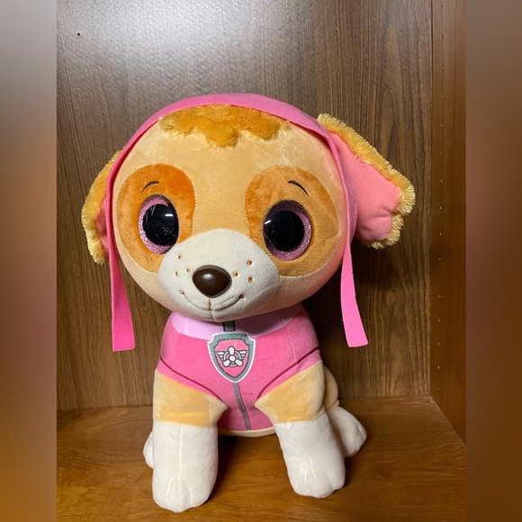 Ty | Toys | Ty Paw Patrol Stuffed Animal Skye 29 Plush 14 Pink Glitter ...
